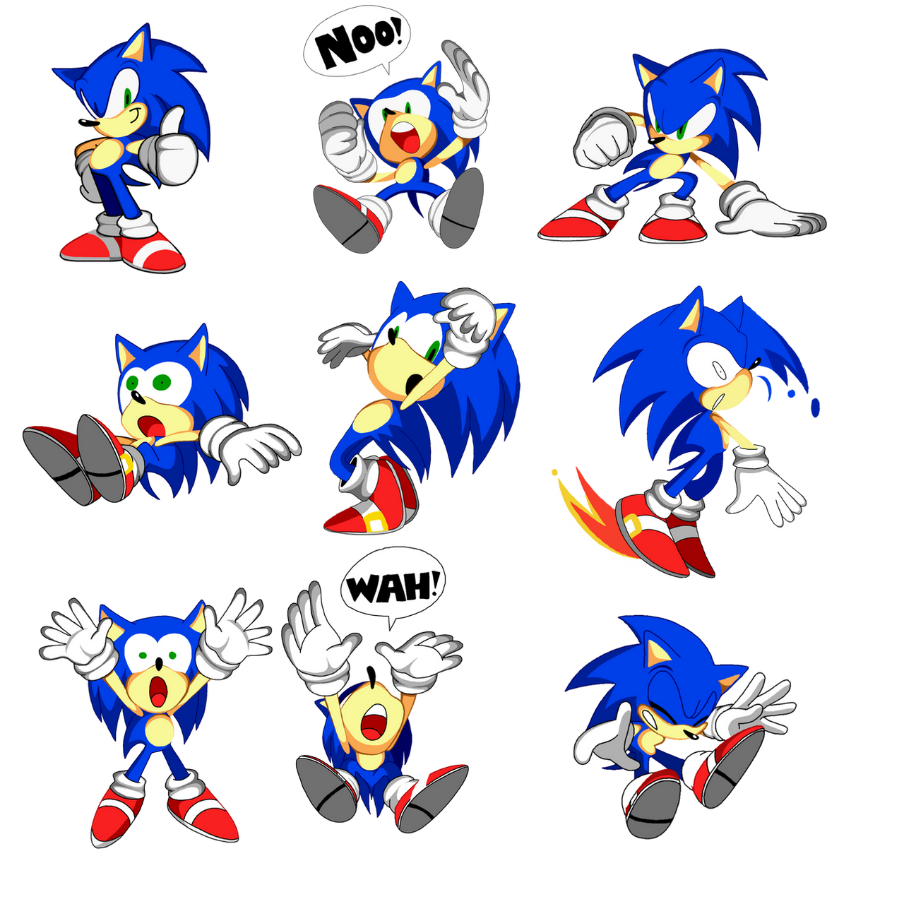 Sonic Advance And Battle Sprite Redraw By Arttoon1 On Deviantart