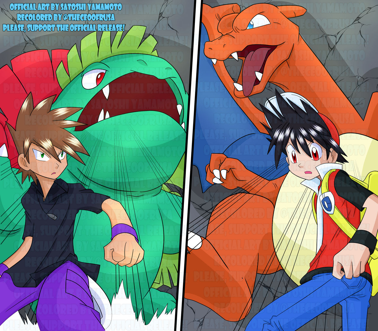 Firered Leafgreen By Cap Cavern On Deviantart
