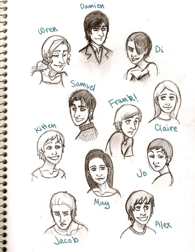 Channel headshots by pkf2ginger on DeviantArt