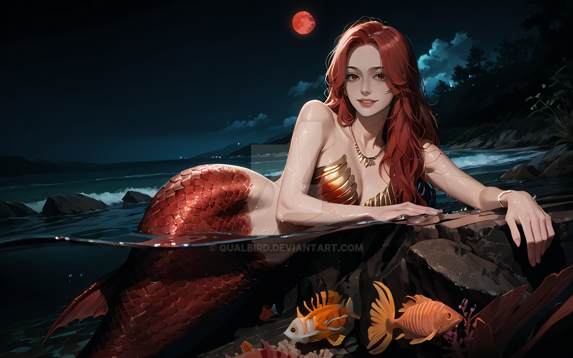 Under the shed of blood moon : By the Twilight by QualBird on DeviantArt Under the shed of blood moon : By the Twilight by QualBird on DeviantArt
