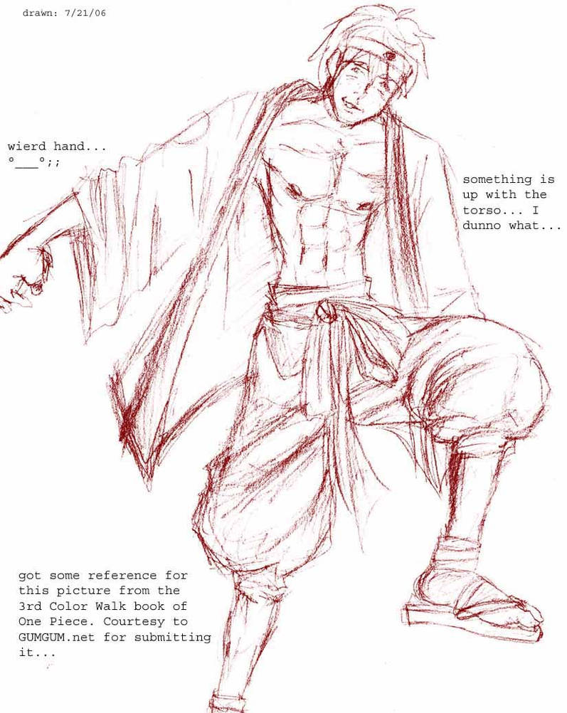 white guy in japanese clothes by Remm on DeviantArt