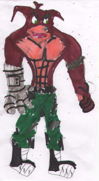 My Drawing of the Crunch model by Crashinator on DeviantArt