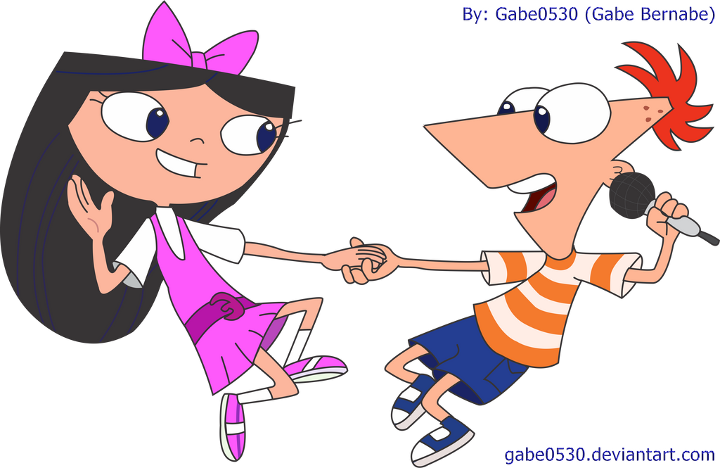 Phineas And Ferb Phineas X Isabella 3 By Gabe0530 On Deviantart