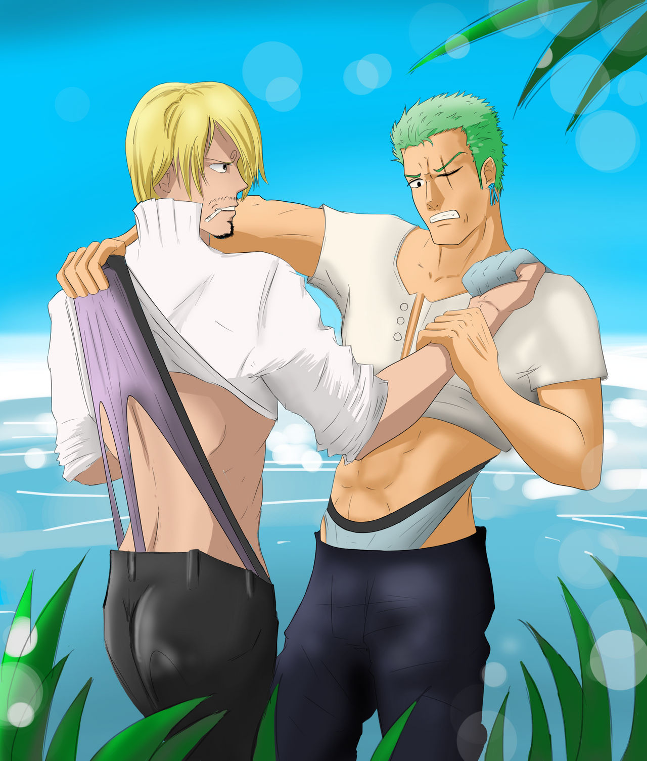 Wedgie One Piece 2 By Domexs On Deviantart