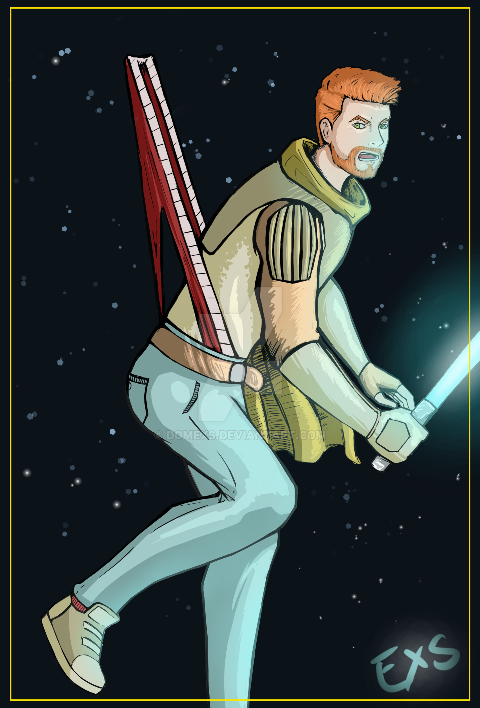 Cal Kestis Star Wars Wedgie By Domexs On Deviantart