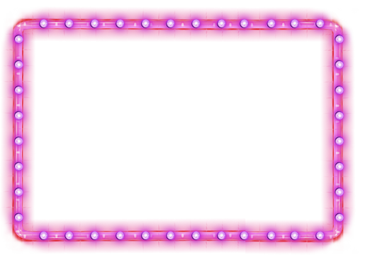 Neon Border Png By Lg Design On Deviantart