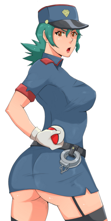 Officer Jenny Pokemon By Cytoscourge Art On Deviantart