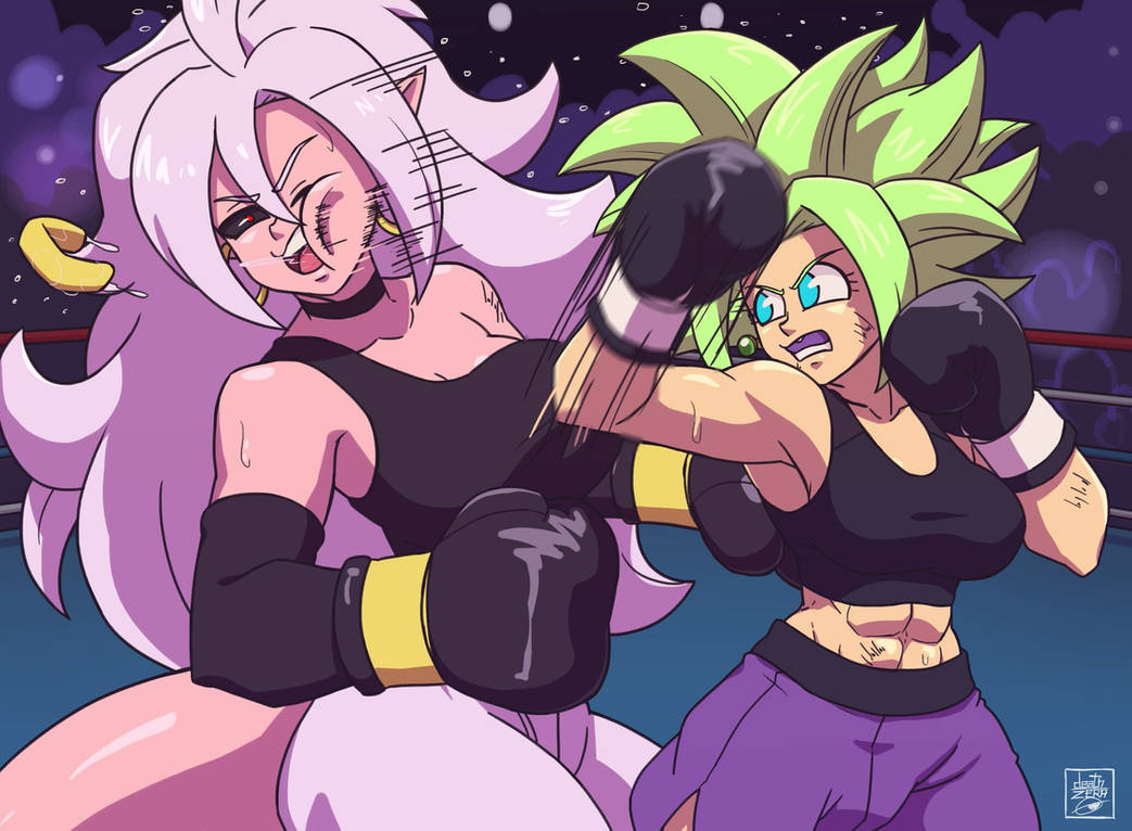 Kefla vs Android 21 boxing commission by Hukjish01879bsi on DeviantArt Kefla vs Android 21 boxing commission by Hukjish01879bsi on DeviantArt