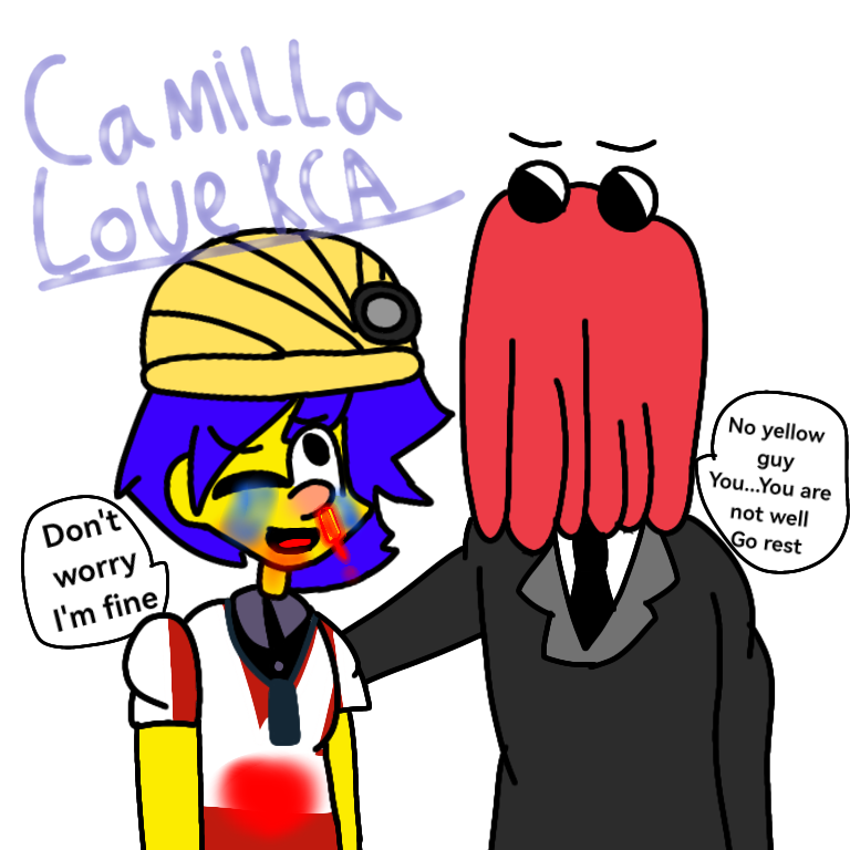 Are You Ok Yellow Guydhmis Fanart By Camillalovekca On Deviantart