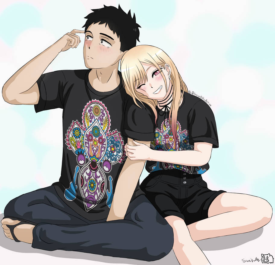 Marin Kitagawa And Wakana Gojo My Dress Up Darling By Samktheartist On Deviantart