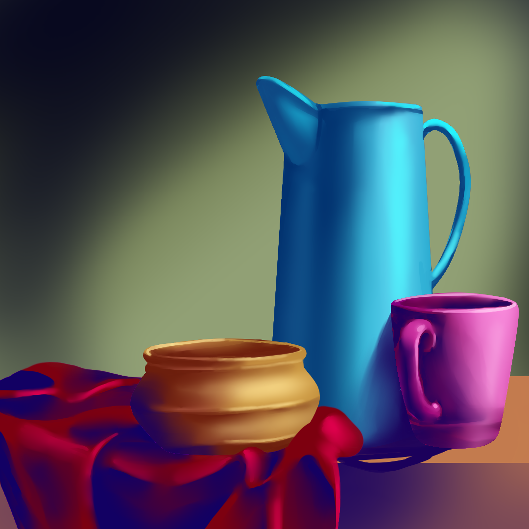 Still life digital painting by Neferba on DeviantArt Still life digital painting by Neferba on DeviantArt
