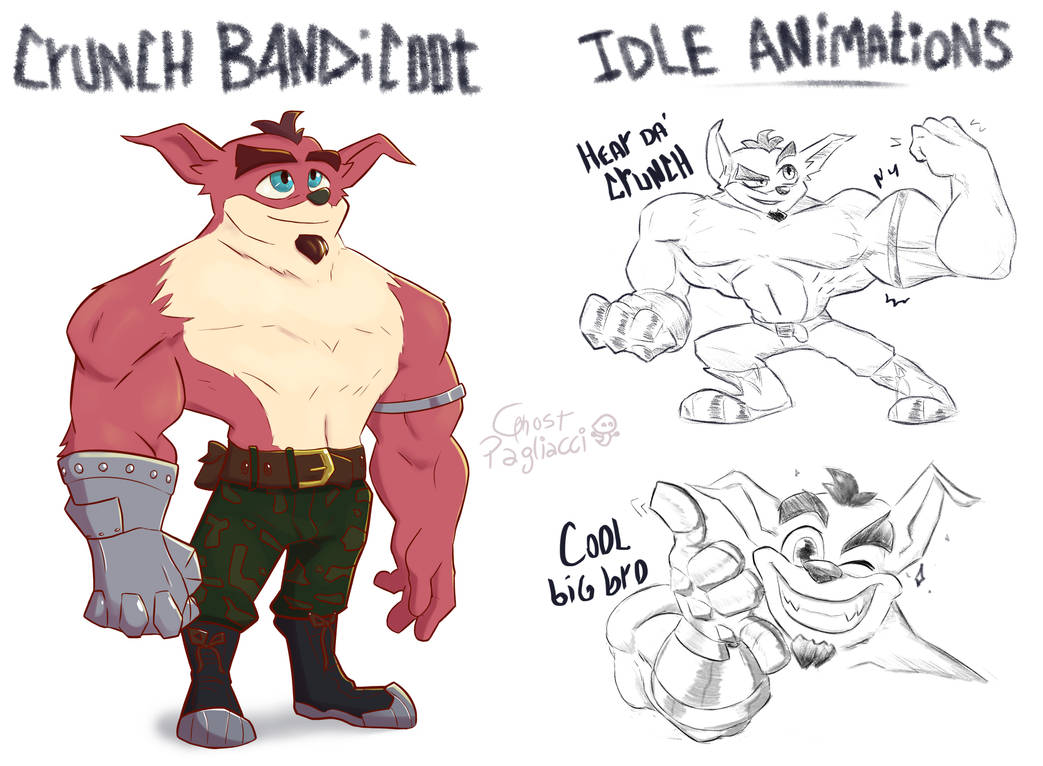 Crunch Bandicoot In Toys For Bob Style By Betha99 On Deviantart