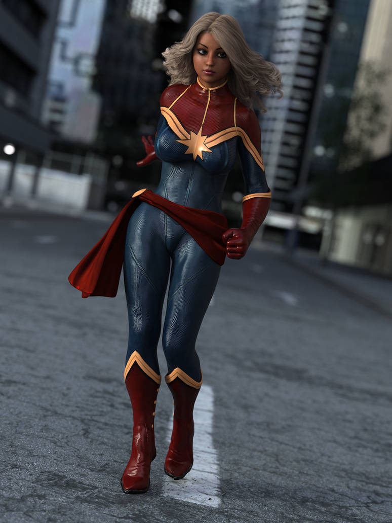 Captain Marvel Cosplay Id By Tinythea On Deviantart