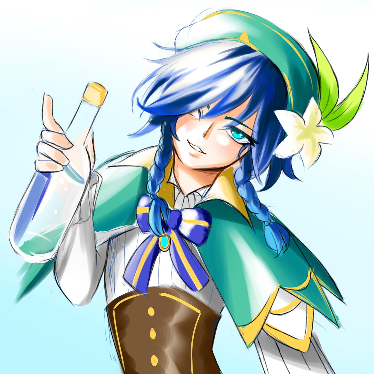 Venti Genshin Impact By Otameganex On Deviantart