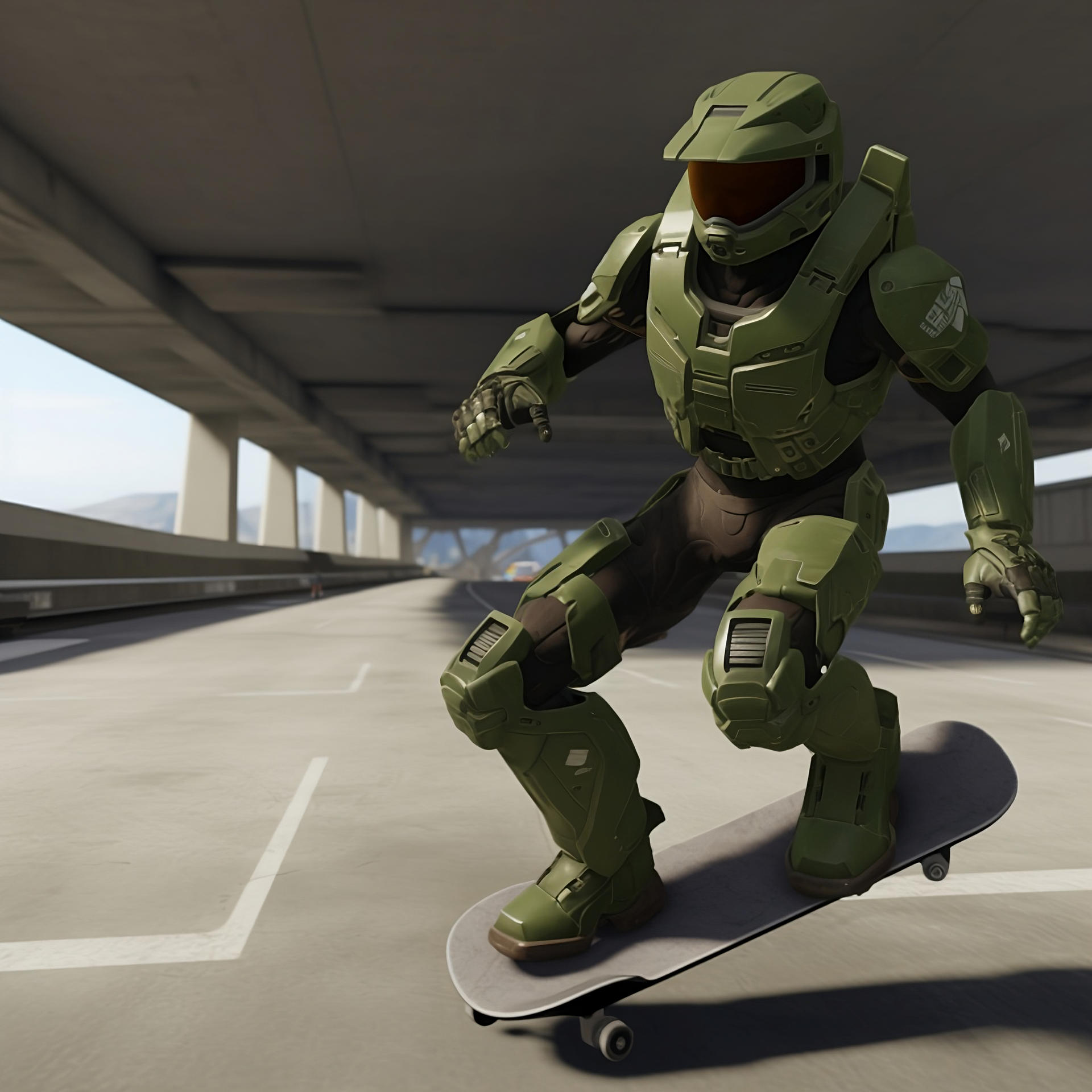 Master Chief Skateboarding by CloneTalk on DeviantArt Master Chief Skateboarding by CloneTalk on DeviantArt