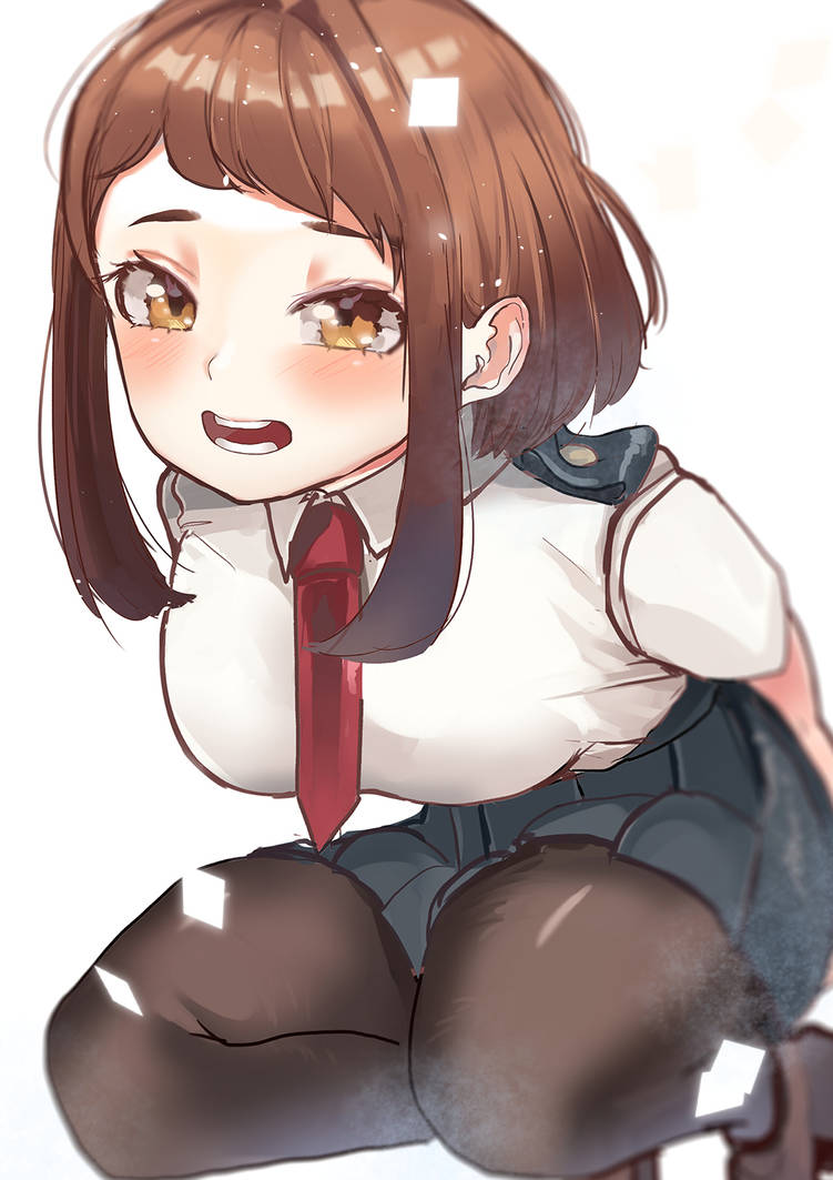 Uraraka Ochako By Zx623723 On Deviantart
