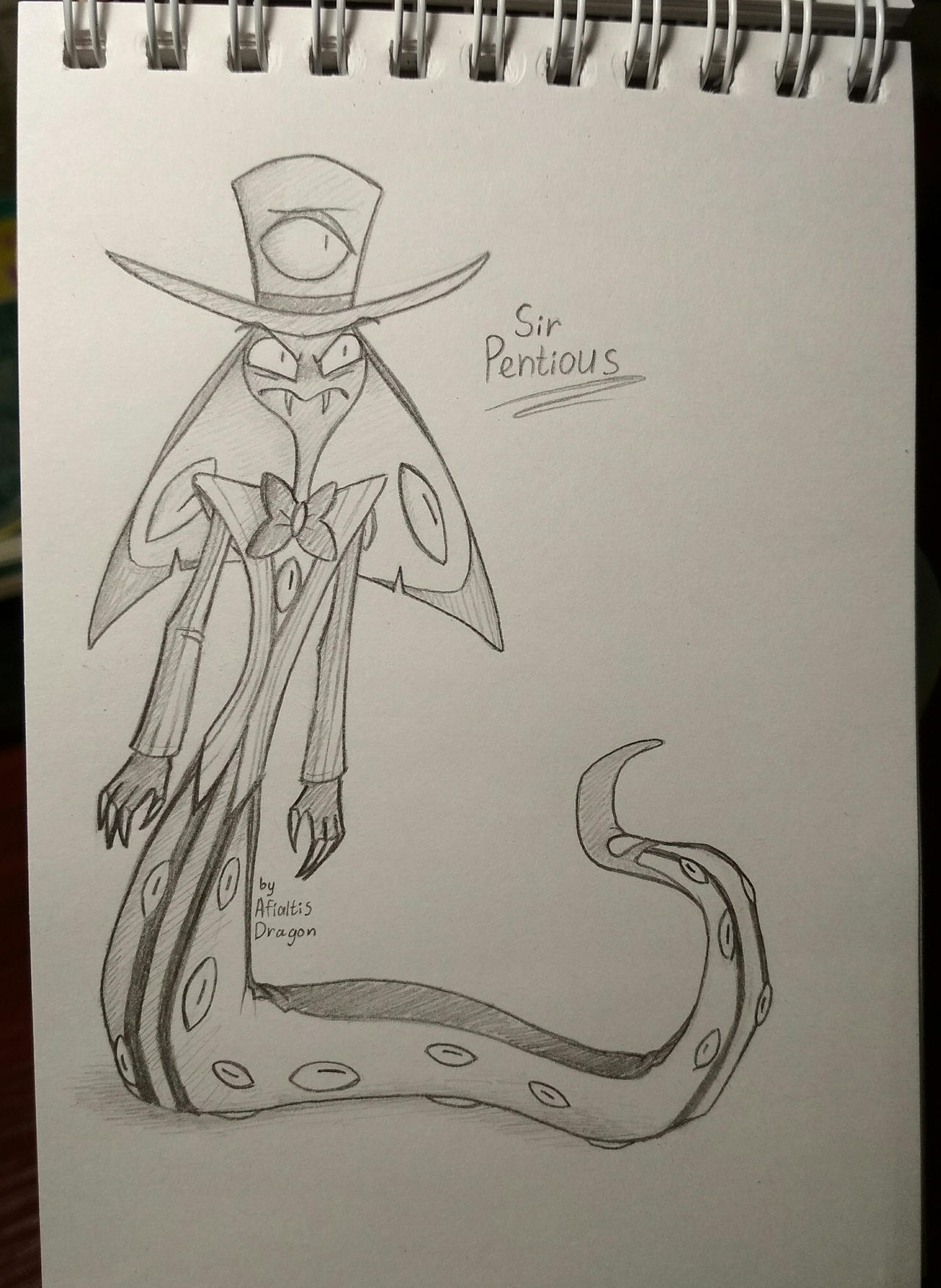 Hazbin Hotel Sir Pentious by Afialtis on DeviantArt Hazbin Hotel Sir Pentious by Afialtis on DeviantArt
