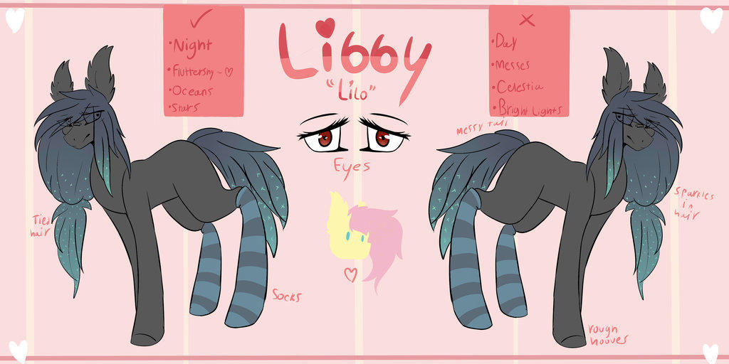 Libbys Ref Sheet By Sleepyfrostyart On Deviantart