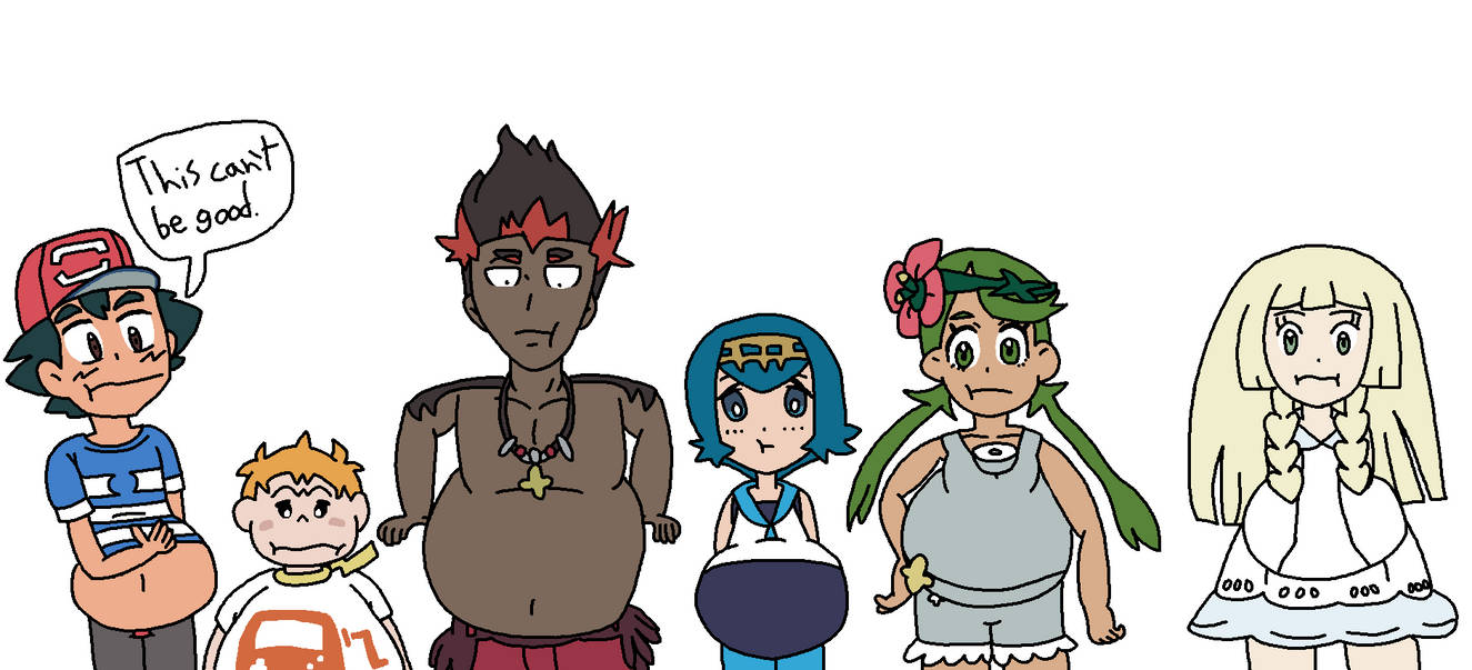 Fat Pokemon Characters 2 By Happaxgamma On Deviantart