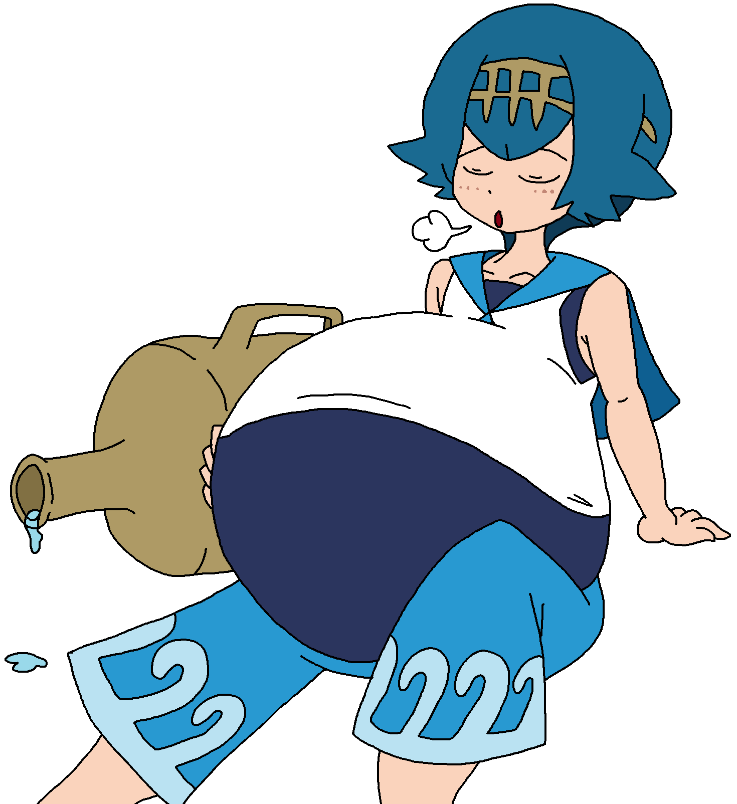 Waterlogged Lana Colored By Happaxgamma On Deviantart