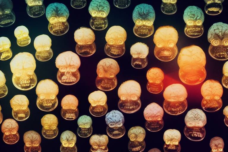Glowing Brains In Jars By Octopussoup On Deviantart