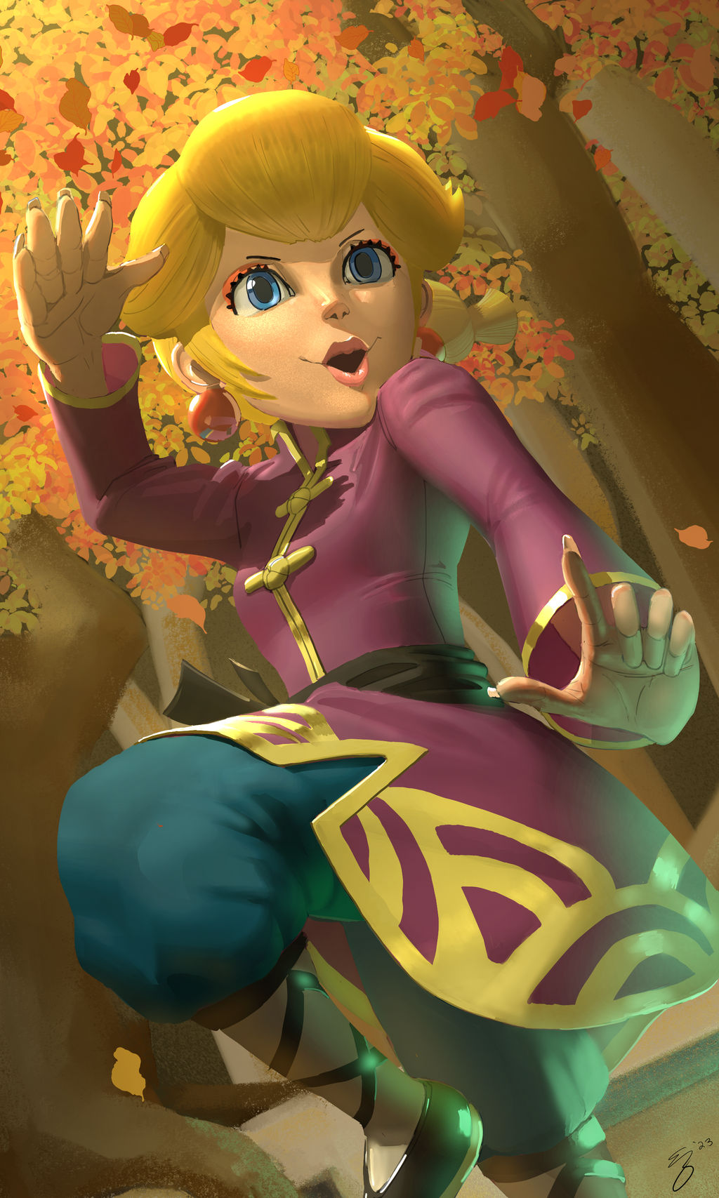 Kung Fu Peach By Snagback On Deviantart