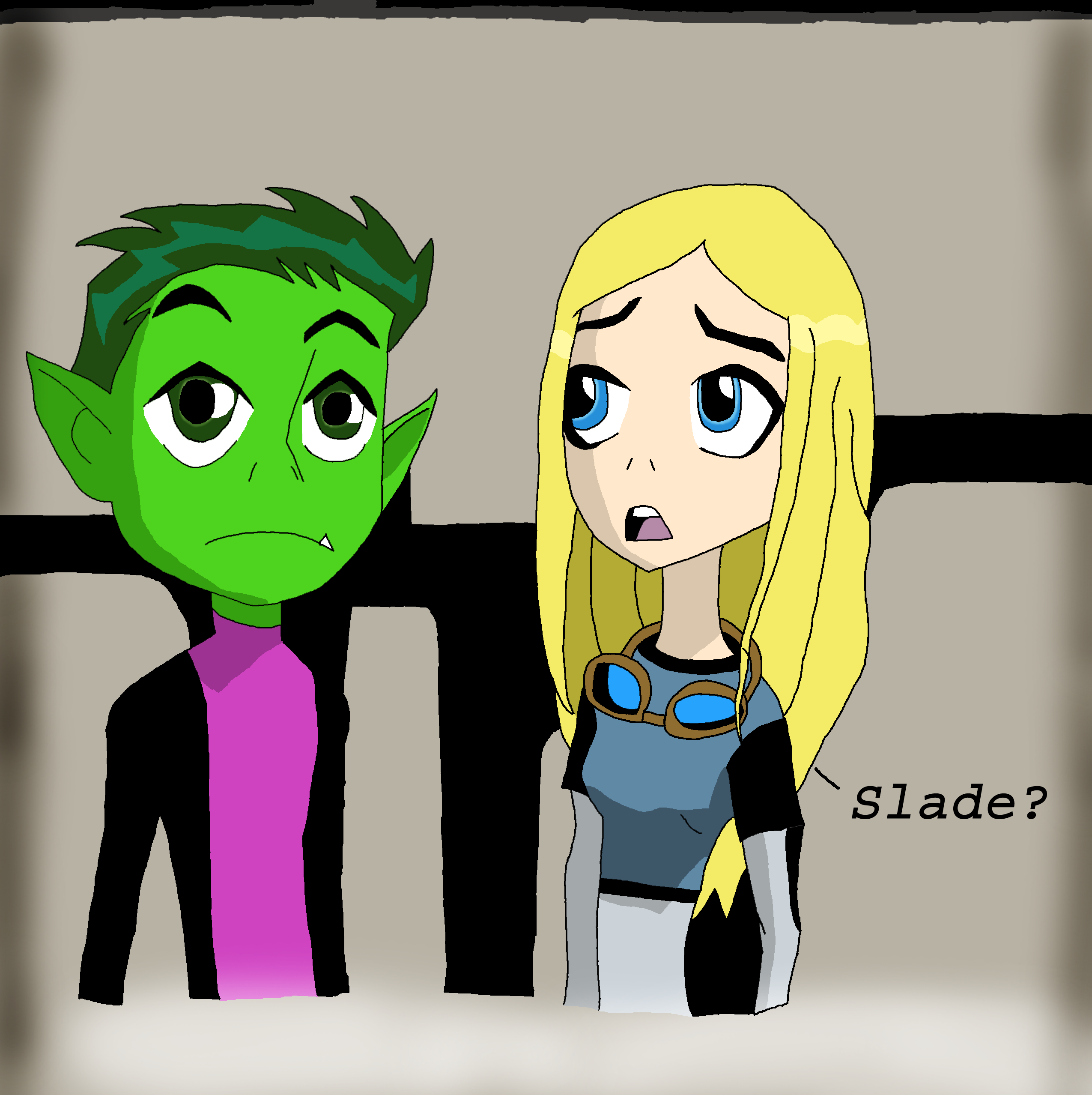 Terra and Beast Boy by Terrafan4242 on DeviantArt