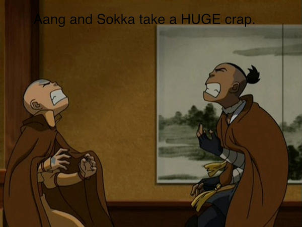 Aang And Sokka By Avatarrex On Deviantart