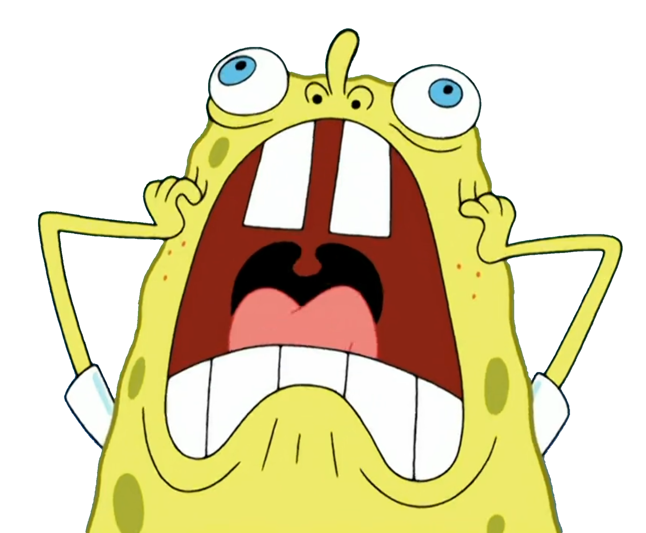 Spongebob Screaming By Tommytonkahasreturns On Deviantart