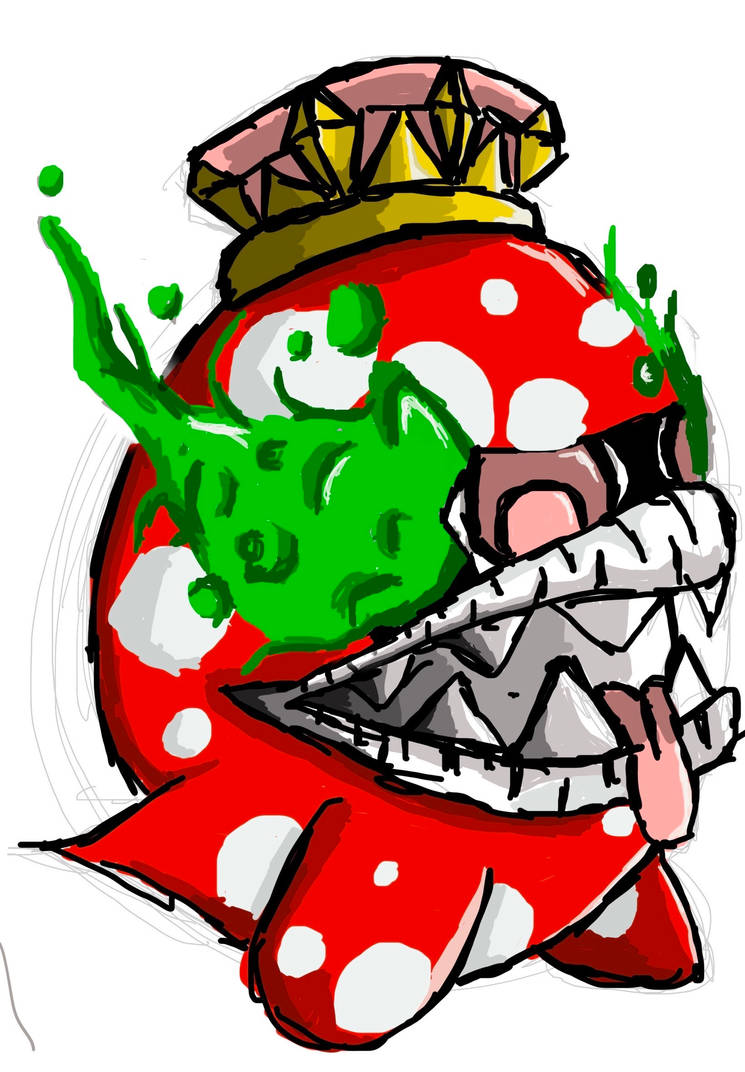 Fusion of spawn piranha plant and king boo by Oozingcolors on DeviantArt Fusion of spawn piranha plant and king boo by Oozingcolors on DeviantArt