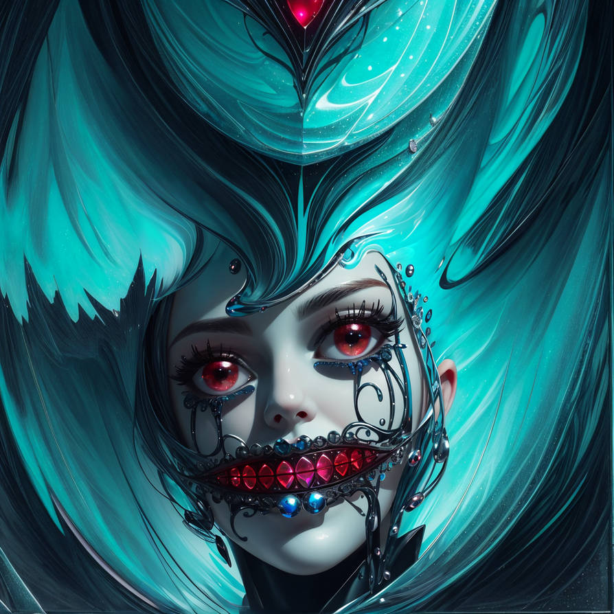 Aquaruby Portrait 2 By Articulator999 On Deviantart