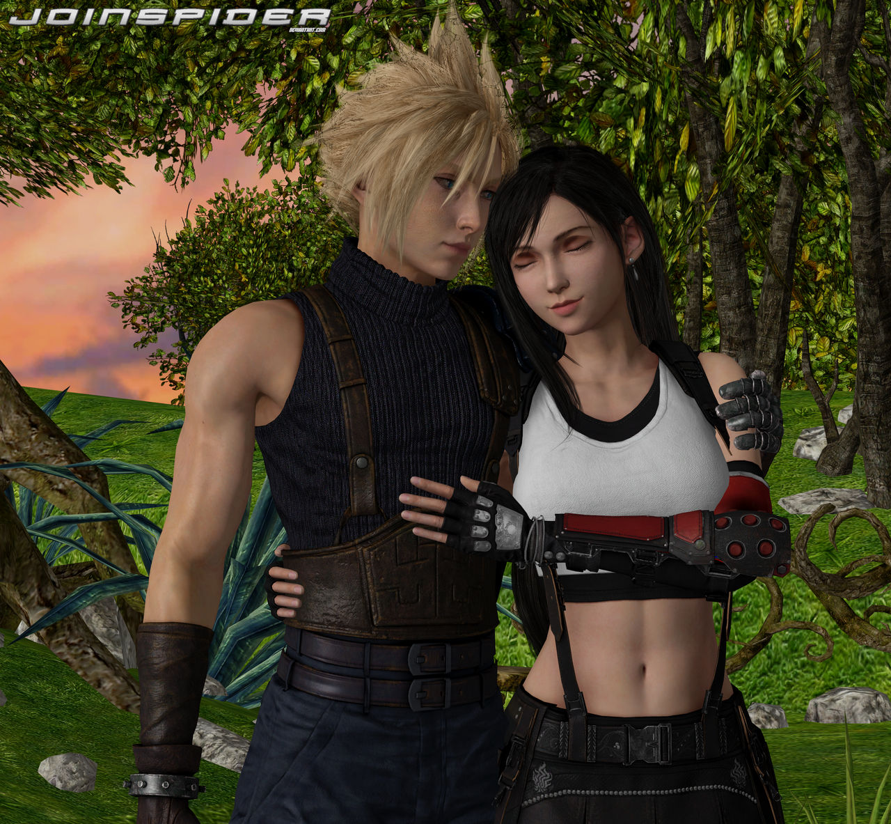 Cloud X Tifa By Joinspider On Deviantart