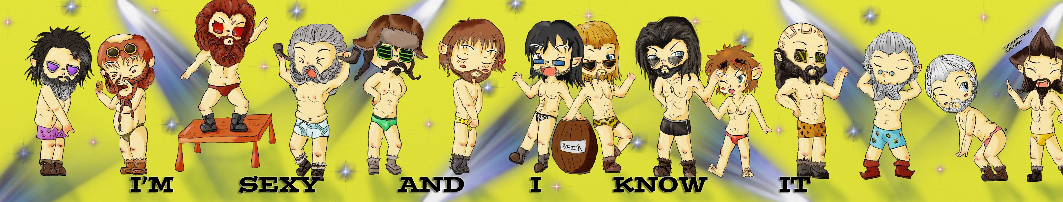 Im Sexy And I Know It Dwarvesandhobbitstyle By Orikunie On Deviantart