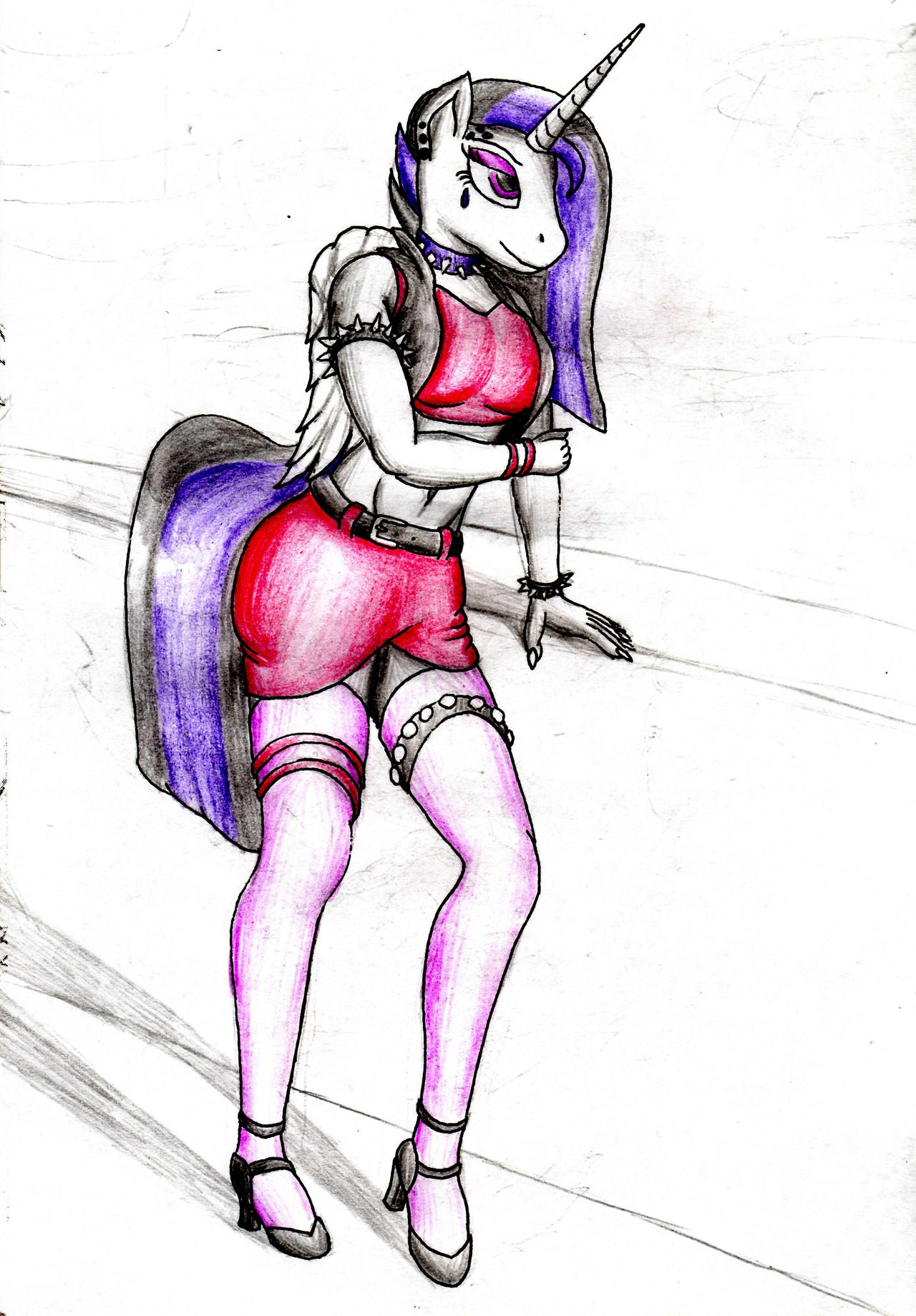 Goth Celestia By Bomzzzik On Deviantart