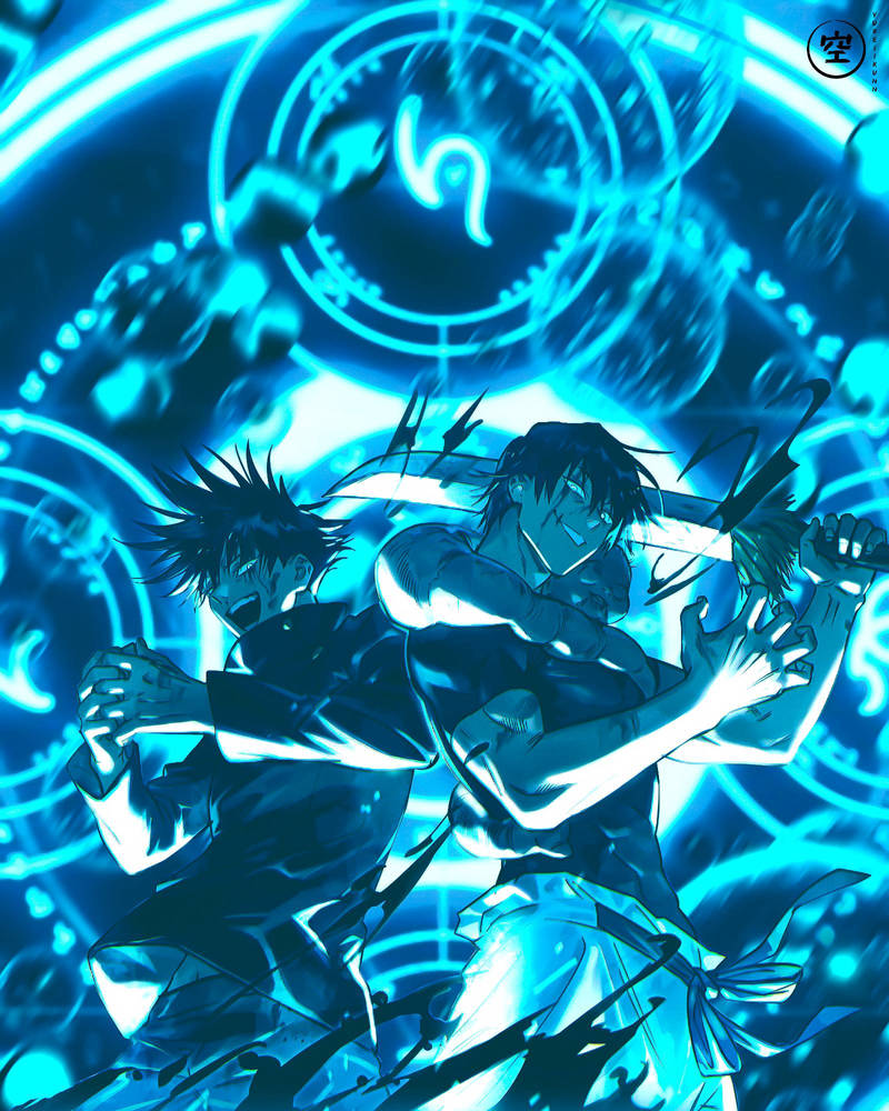 Megumi X Toji Collaboration Work By Yureisen On Deviantart