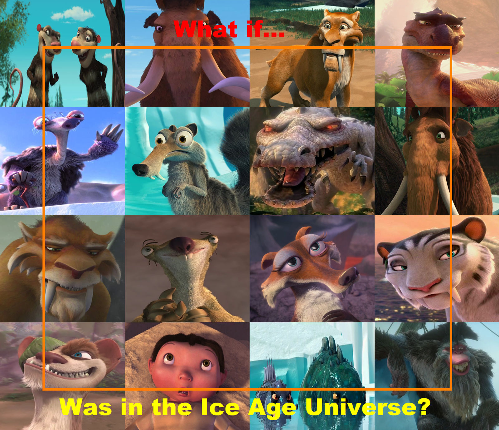 What If Was In The Ice Age Universe By Aaronhardy523 On Deviantart