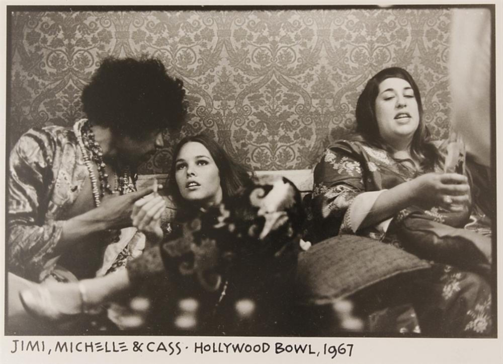 Jimi Hendrix Mama Cass Michelle Phillips 1967 By Longtimerecovery On