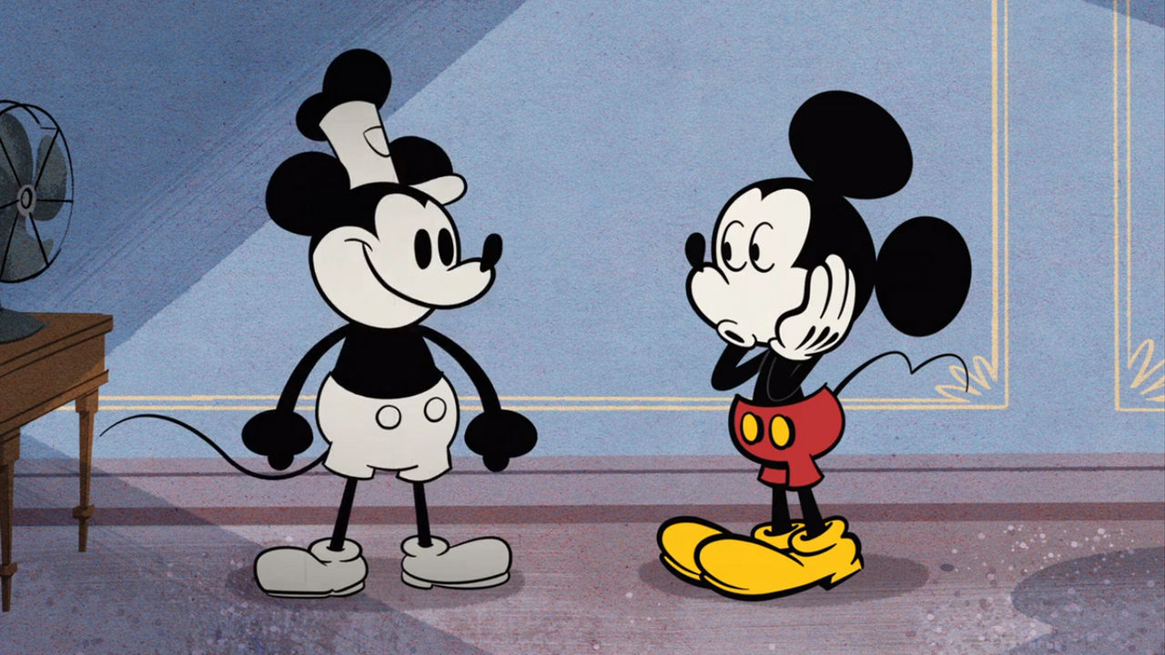 Mickey meets Steamboat Mickey. by HSomega25 on DeviantArt Mickey meets Steamboat Mickey. by HSomega25 on DeviantArt