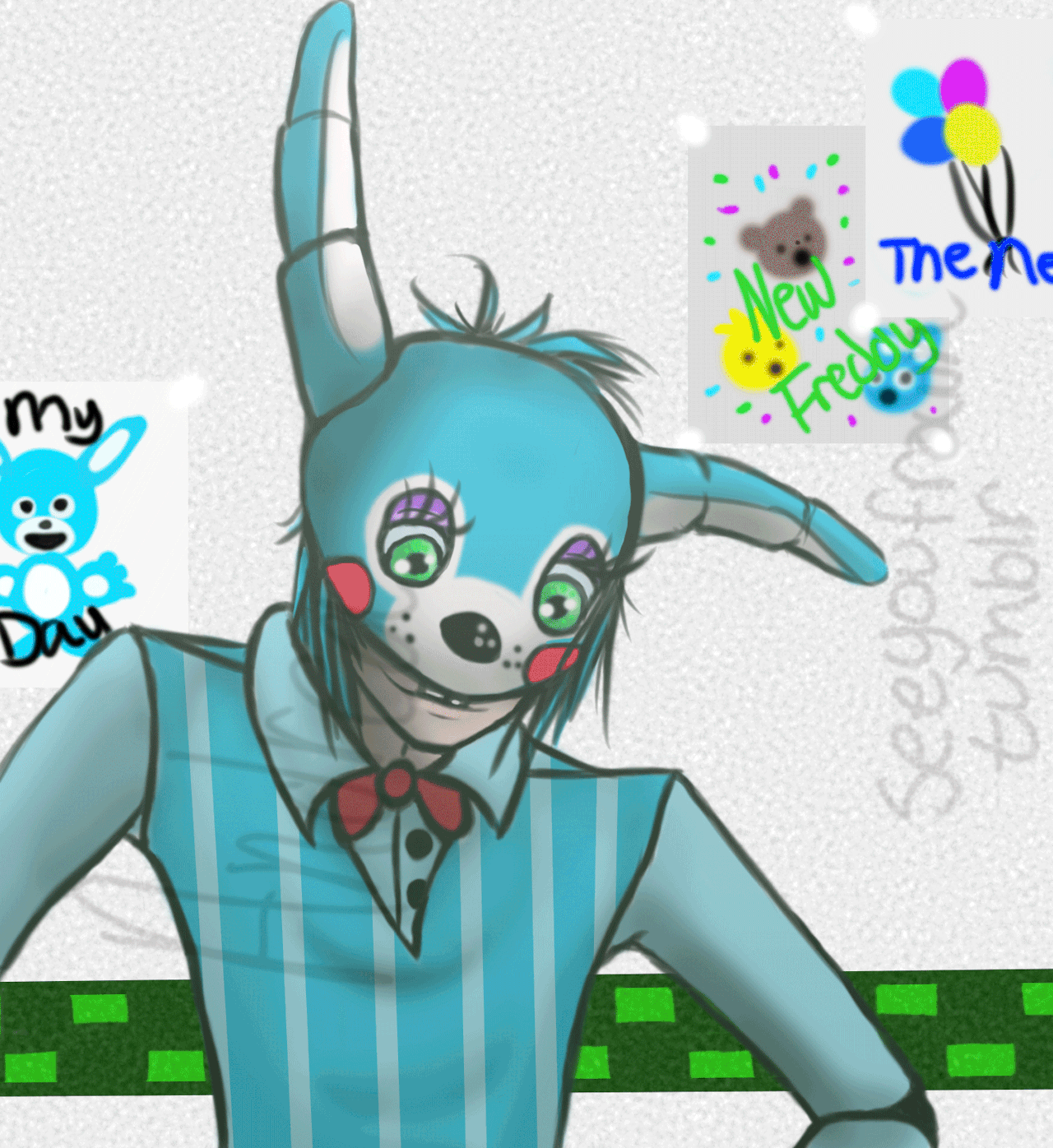 Toy Bonnie By Seeyoufrown On Deviantart