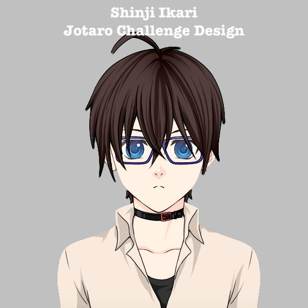 Shinji Ikari Jotaro Challenge By Gealicevapilot On Deviantart