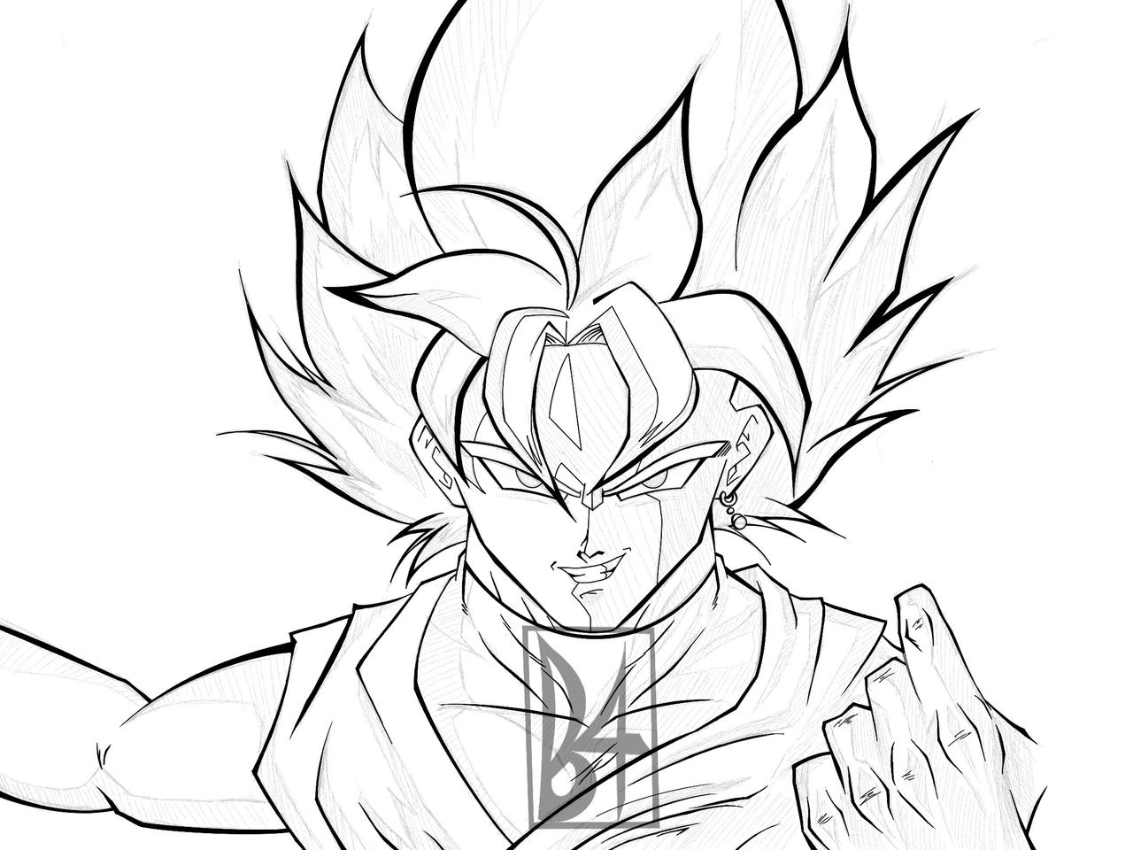 Super Saiyan Rose By Alyvalie On Deviantart
