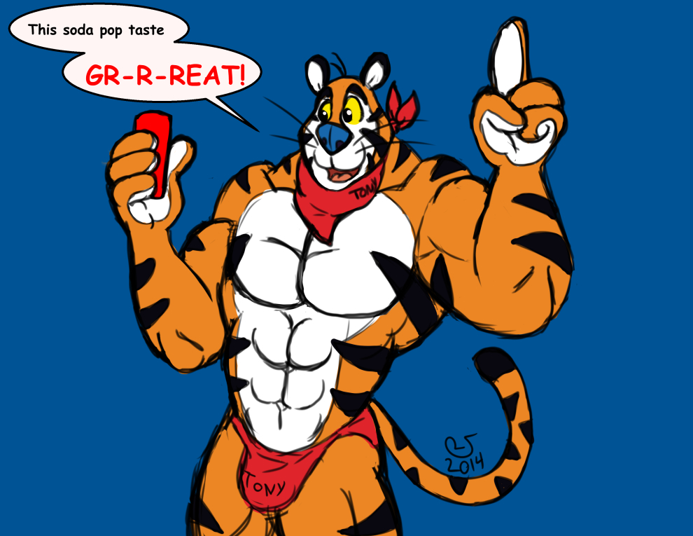Furry Pop Tony The Tiger By Caseyljones On Deviantart