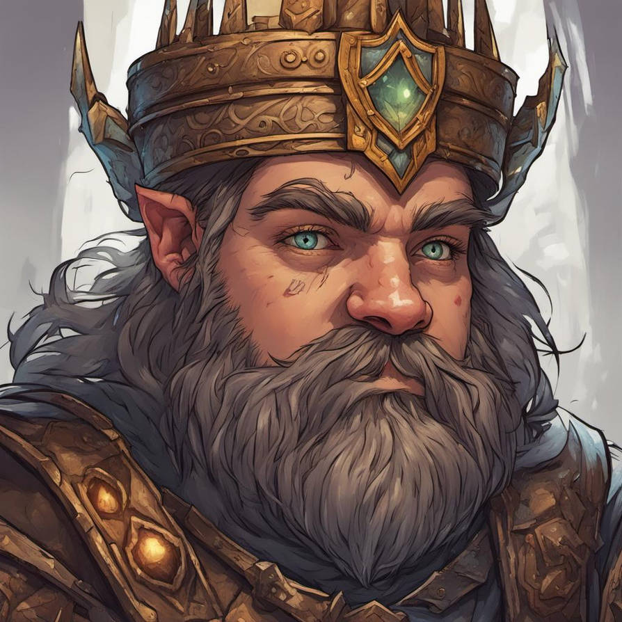 Young Dwarf King By Sin 1 On Deviantart