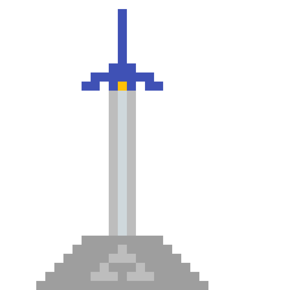 Master Sword Pixel Art By Diamondkittycat Joey On Deviantart