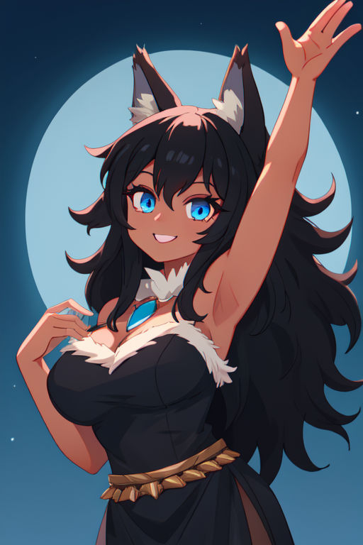 Wolf Girl By Depressinya On Deviantart