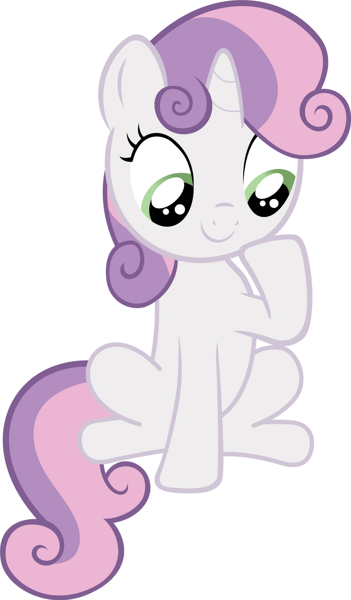 Sweetie Belle Sitting By Ocarina0ftimelord On Deviantart