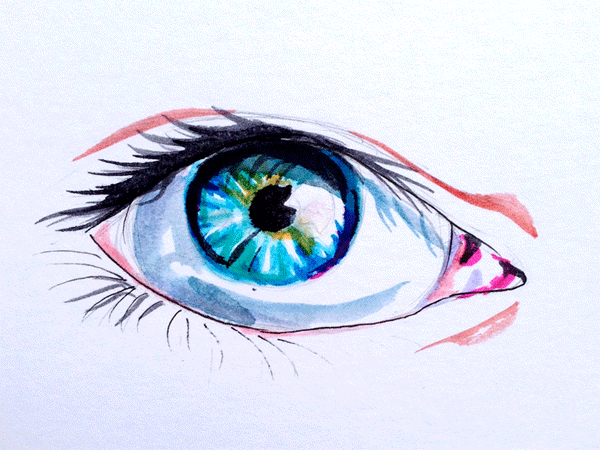 Blinking Eye Animation By Katylipscomb On Deviantart