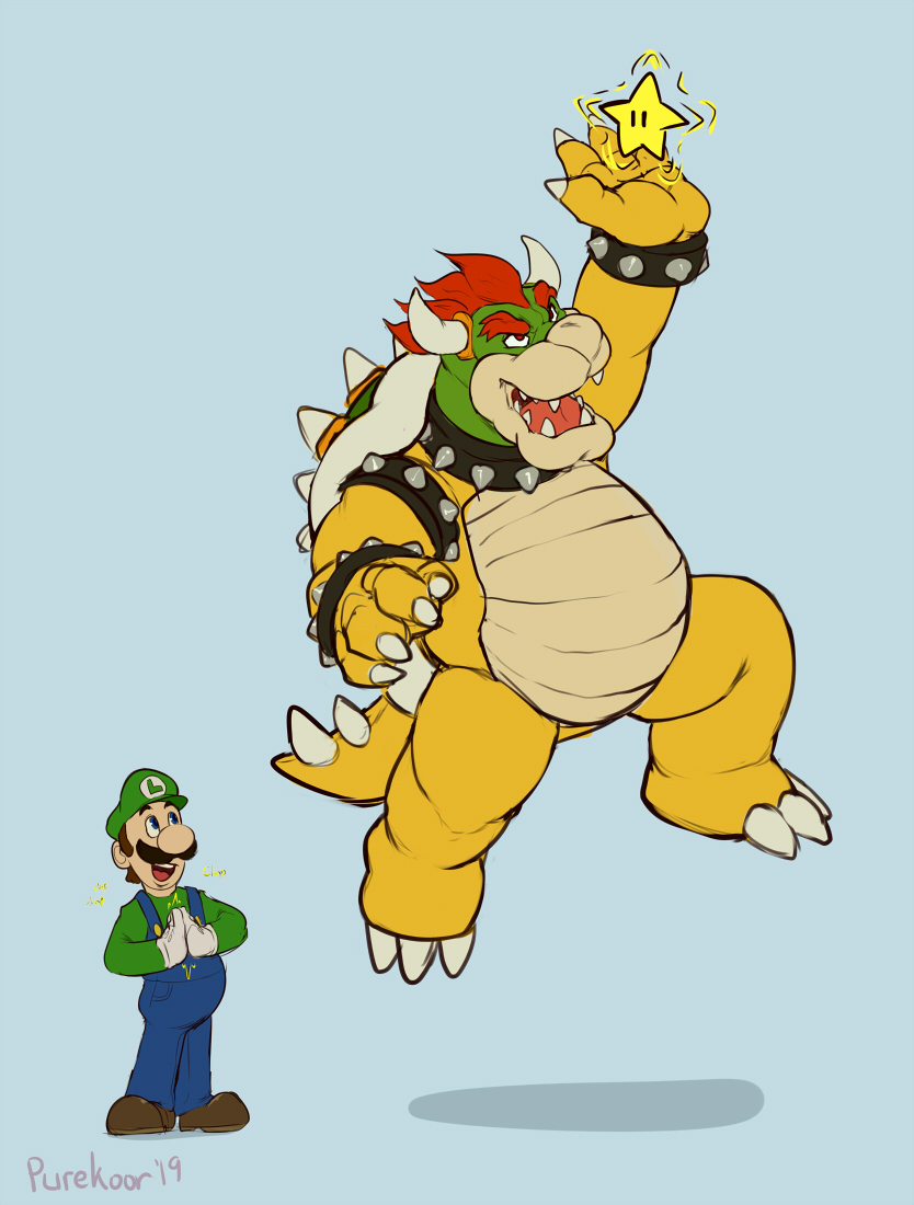 Bowser X Luigi By Purekoor On Deviantart