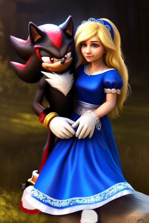 Maria And Shadow The Hedgehog By Fantasyxfan On Deviantart