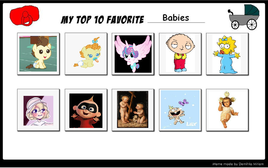Top 10 Favorite Babies by ViktorLoud2004 on DeviantArt Top 10 Favorite Babies by ViktorLoud2004 on DeviantArt